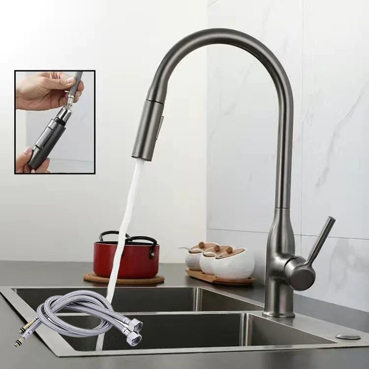 PureFlow - Kitchen Tap with Retractable Hand Shower – Andrespol